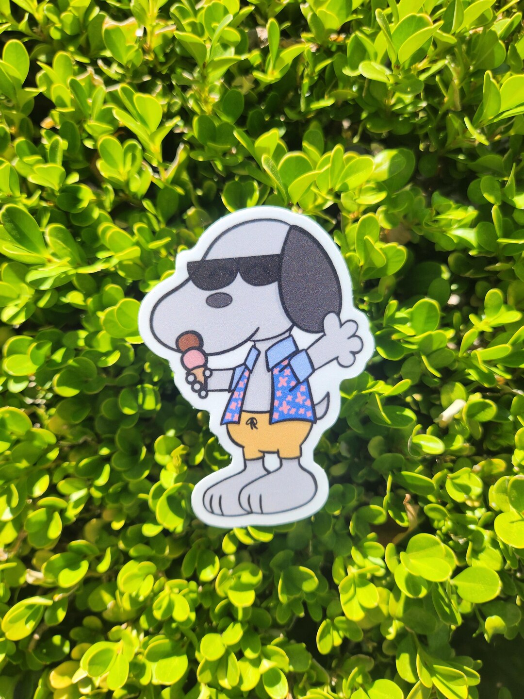 Summer Snoopy Sticker, Snoopy Merch, Peanuts Sticker - Etsy