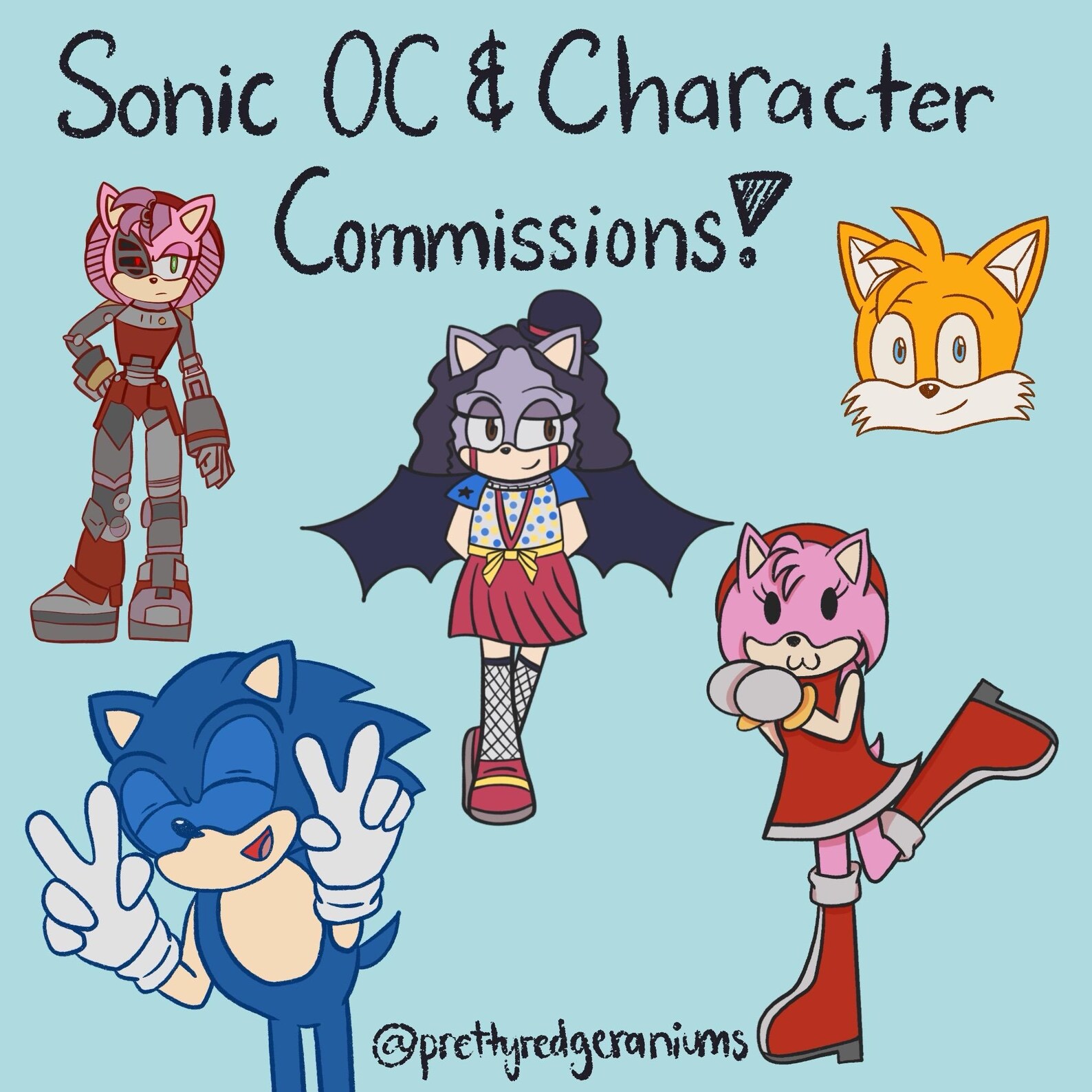 Sonic OC Commissions, Sonic Character Commissions - Etsy