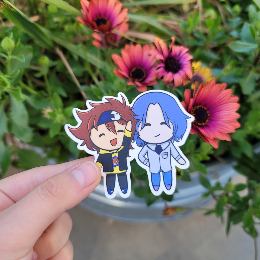 Reki and Langa Sticker, Cute Anime Sticker - Etsy