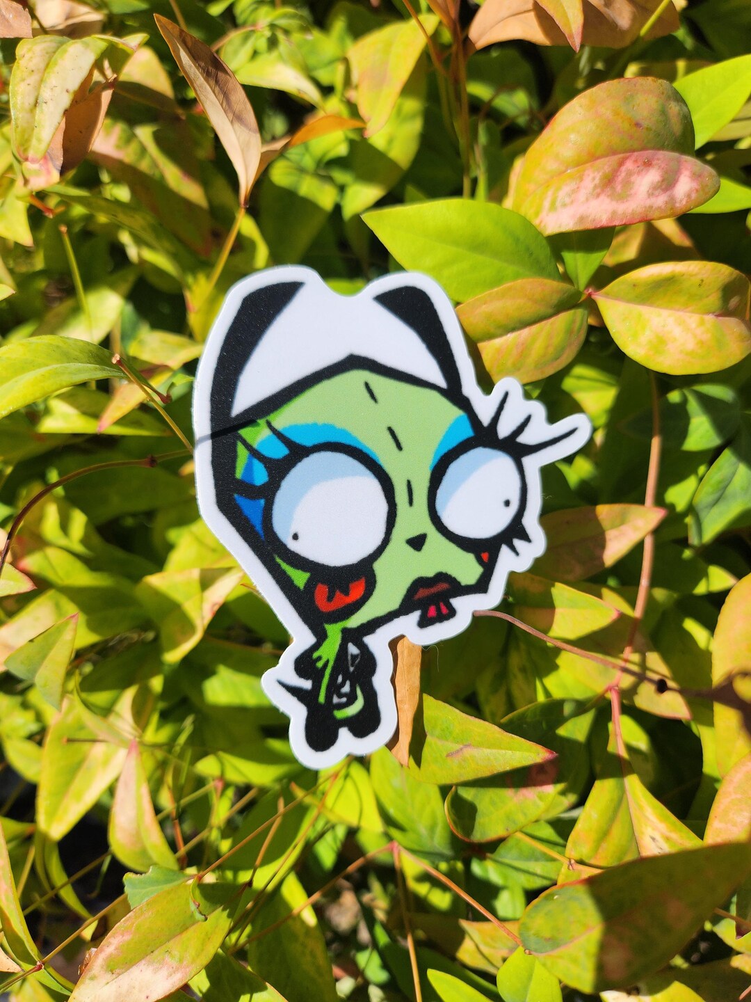 Silly Gir Sticker, Invader Zim Sticker, Nickelodeon Cartoon Merch - Etsy