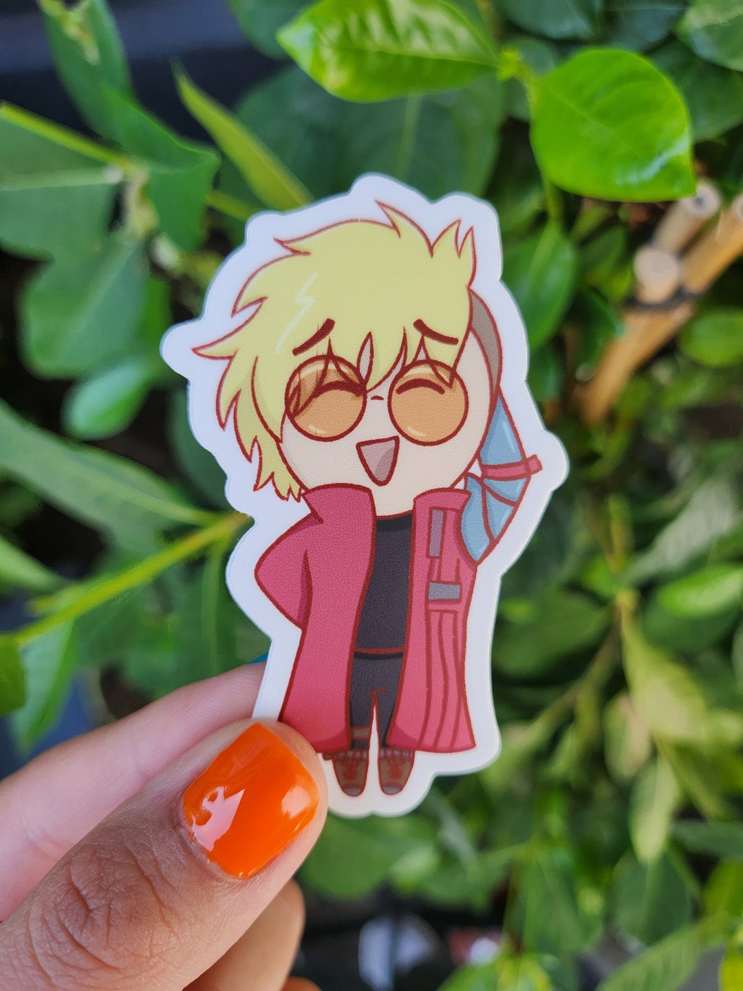 Vash Trigun Stampede Sticker, Anime Sticker, Vash Sticker, Trigun ...