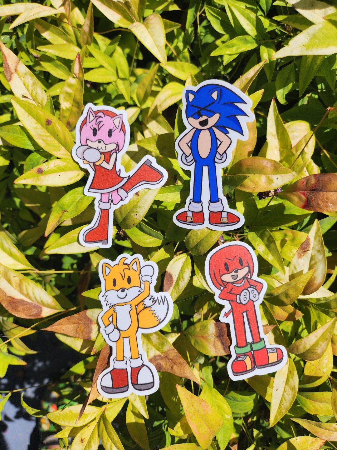 Sonic and Friends Variety Stickers, Sonic the Hedgehog, Amy Rose, Tails ...