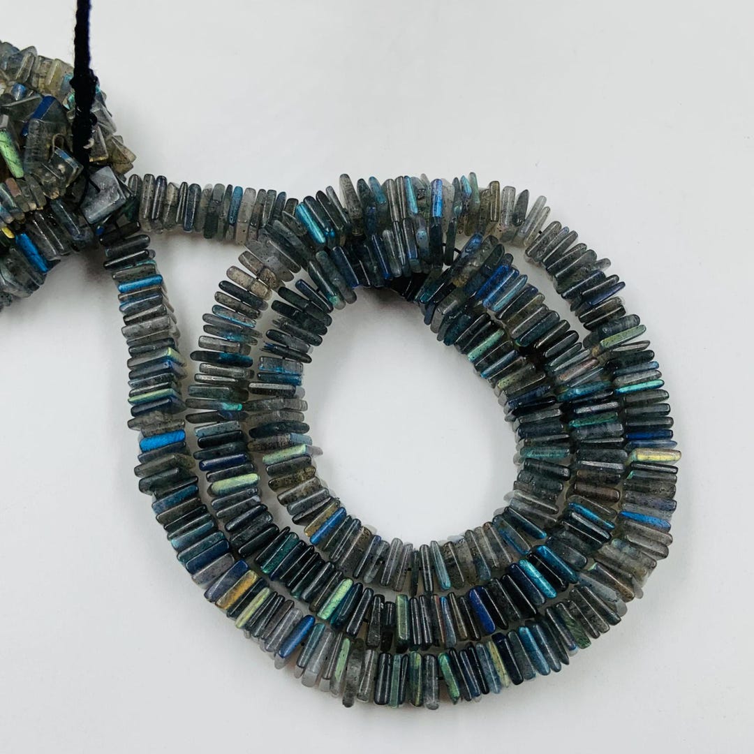 Natural Blue Flashy Labradorite Square Beads , Labradorite Smooth ...