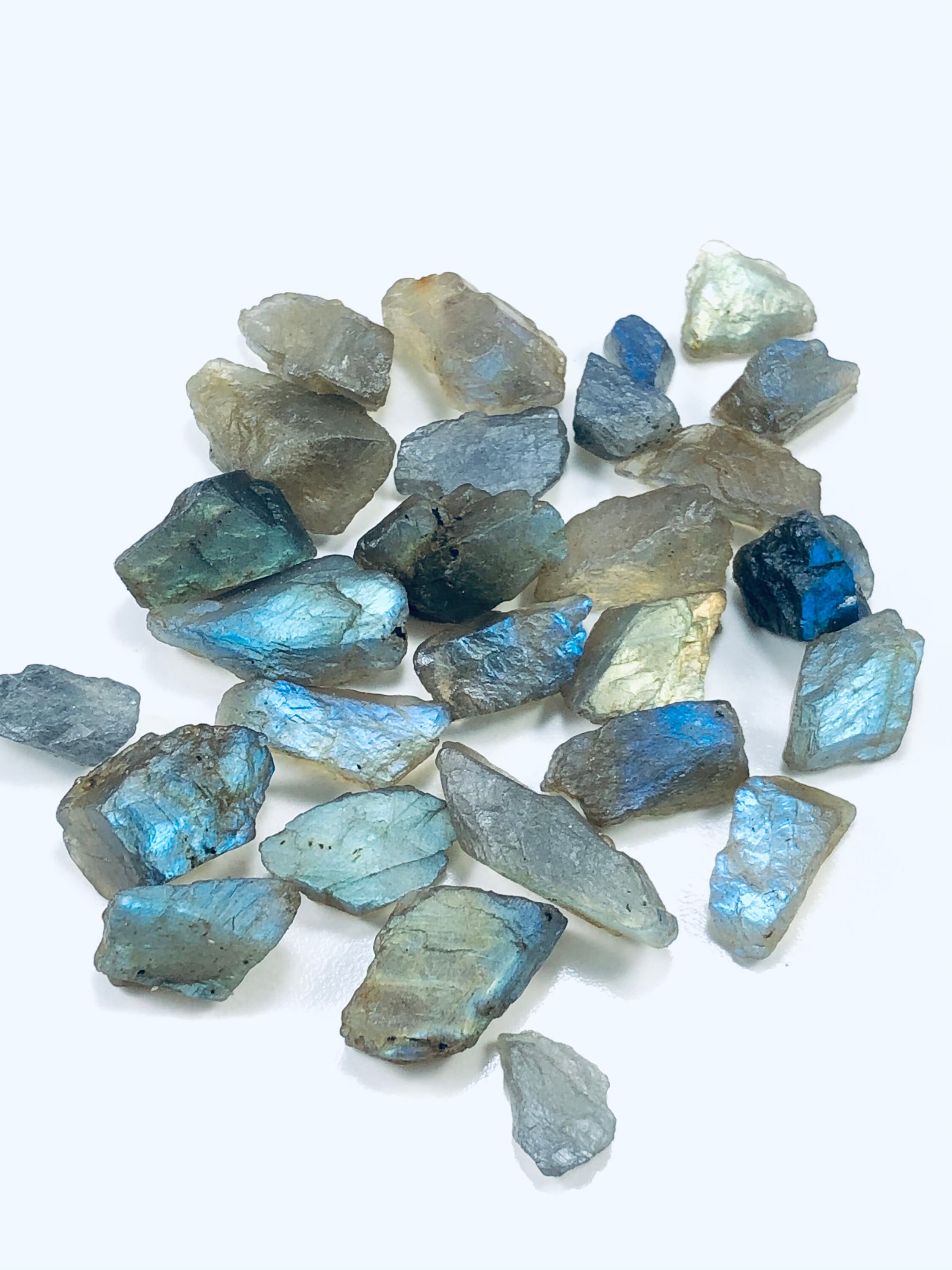 10 pcs Multi Fire Raw Labradorite Natural Rough Labradorite | Etsy