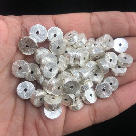 10mm Silver & Gold Cylinder Copper Beads Silver Plated - Etsy