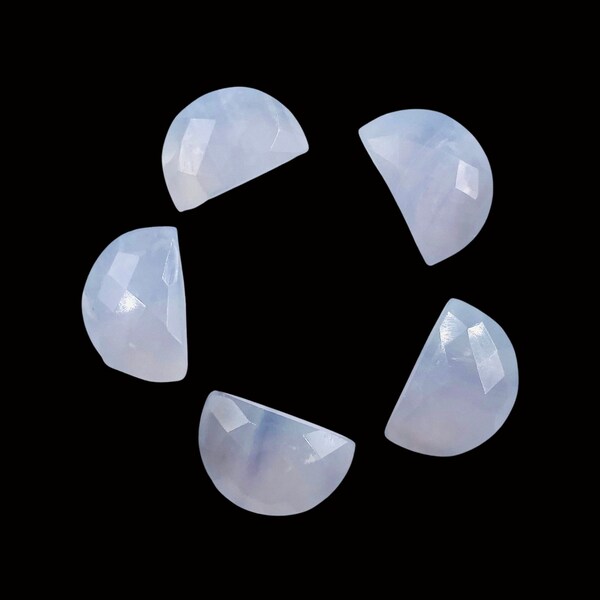 Half Moon Gemstone - Etsy