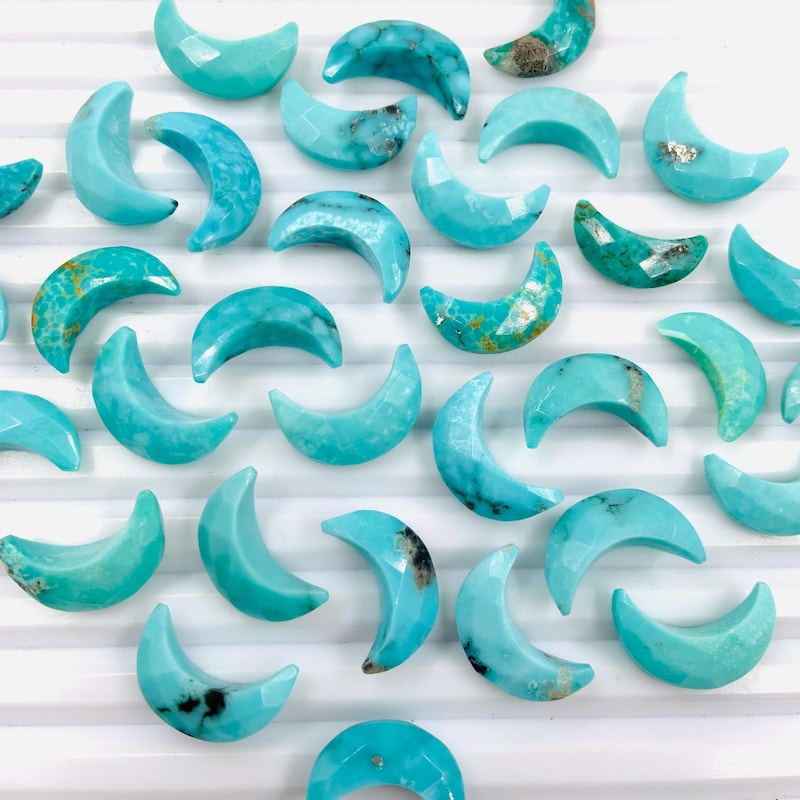 Turquoise Moon - Etsy