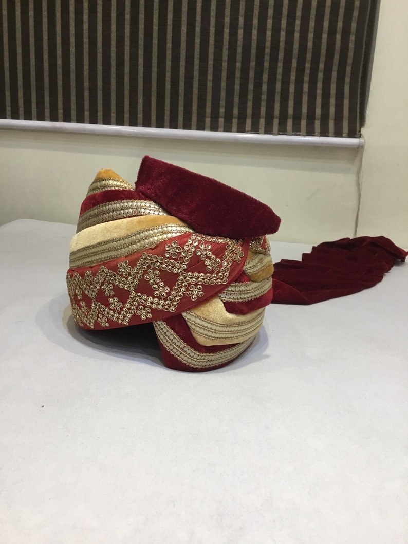 Indian Rajasthani Safa Turban Headwear Hat Cap Ethnic Pagri for Men - Etsy