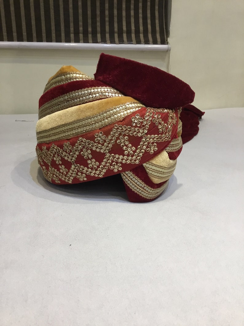 Indian Rajasthani Safa Turban Headwear Hat Cap Ethnic Pagri for Men - Etsy