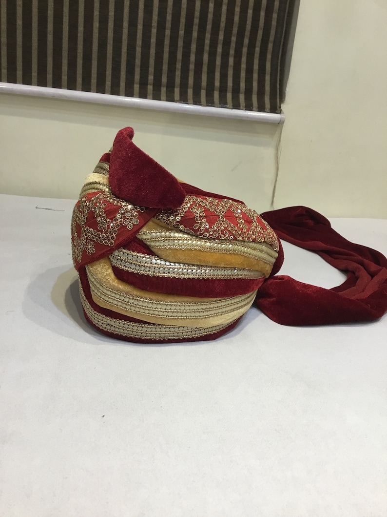 Indian Rajasthani Safa Turban Headwear Hat Cap Ethnic Pagri for Men - Etsy