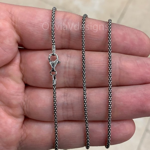 Blackened Silver - Etsy