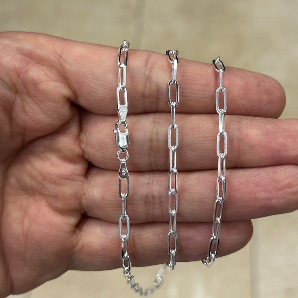 Silver Paper Clip Choker - Etsy