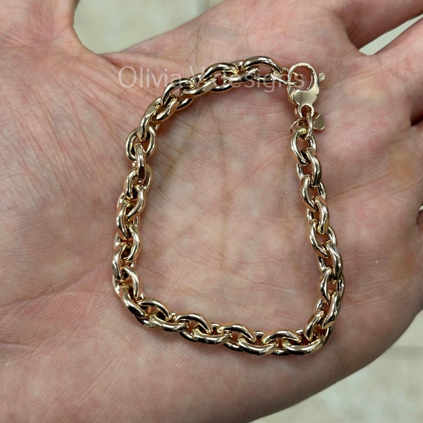 Oval Link Chain - Etsy