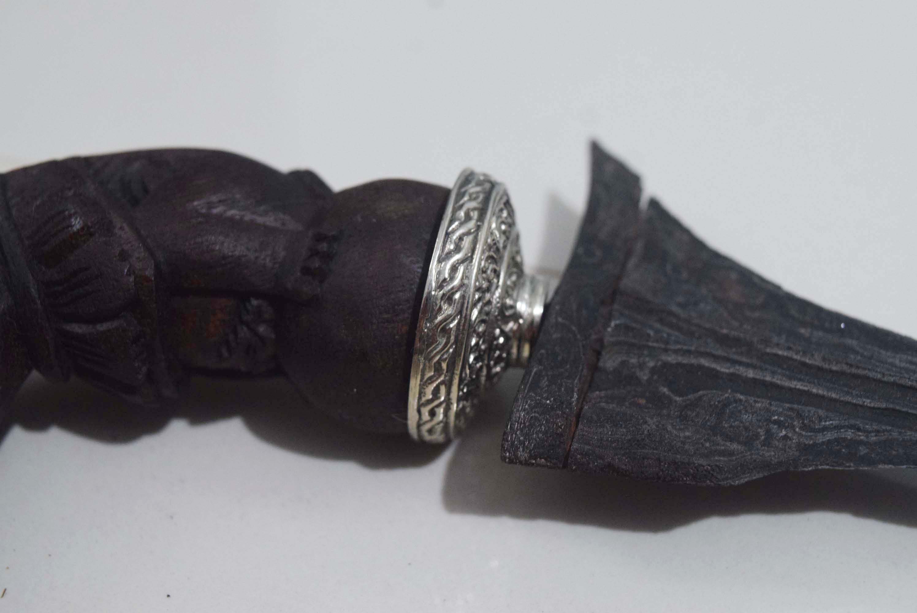 Authentic Mendak Melayu Bugis Malay Alpaka Ronce, No Keris Kris Krissen ...