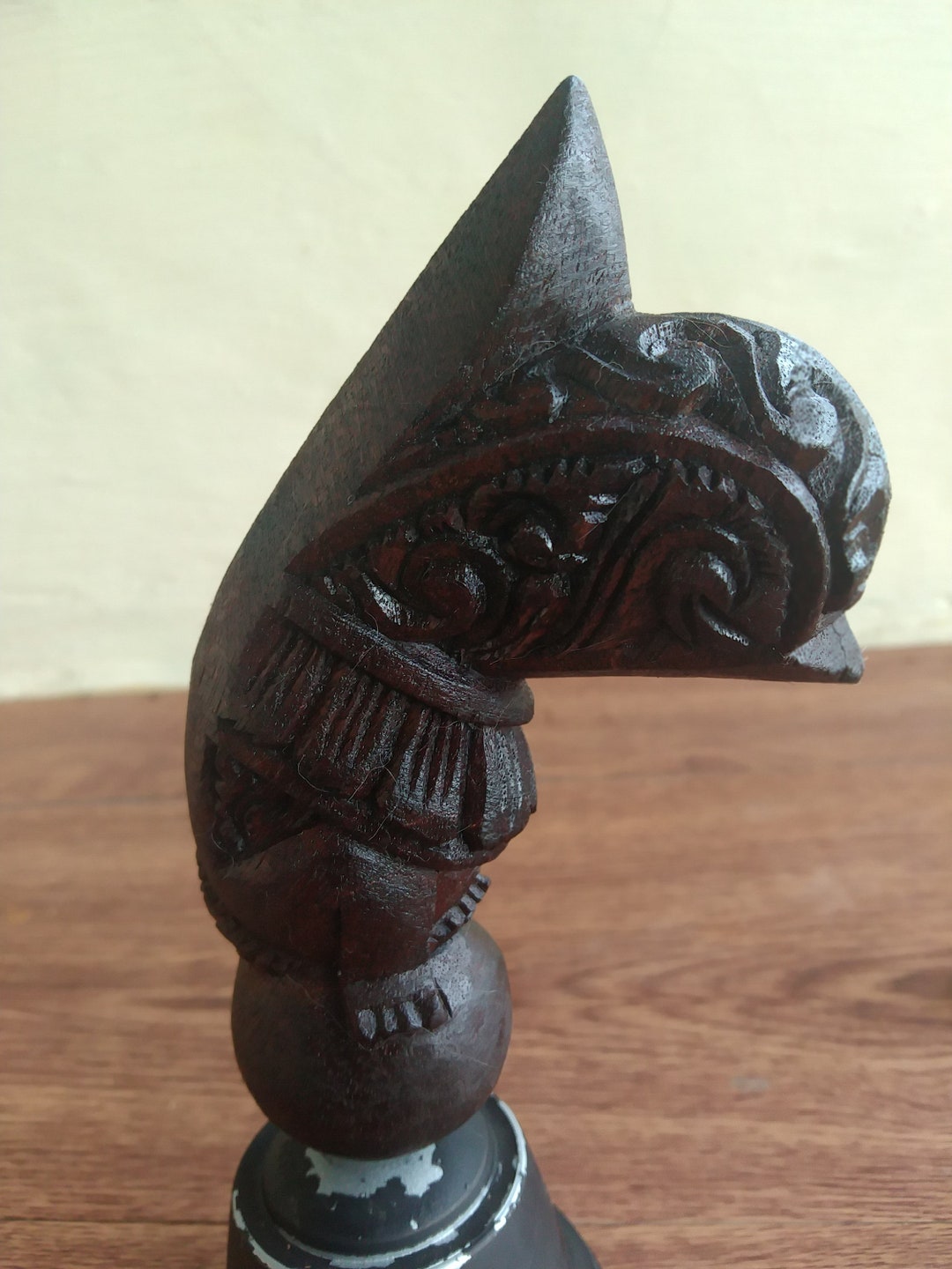 Keris Hilt Jawa Demam From Wood, Kris Krisen Indonesia, Very Rare - Etsy