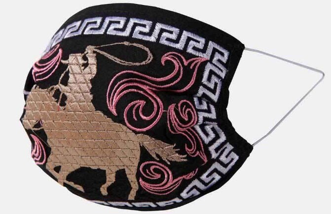 Western Embroidered Face Masks | Etsy