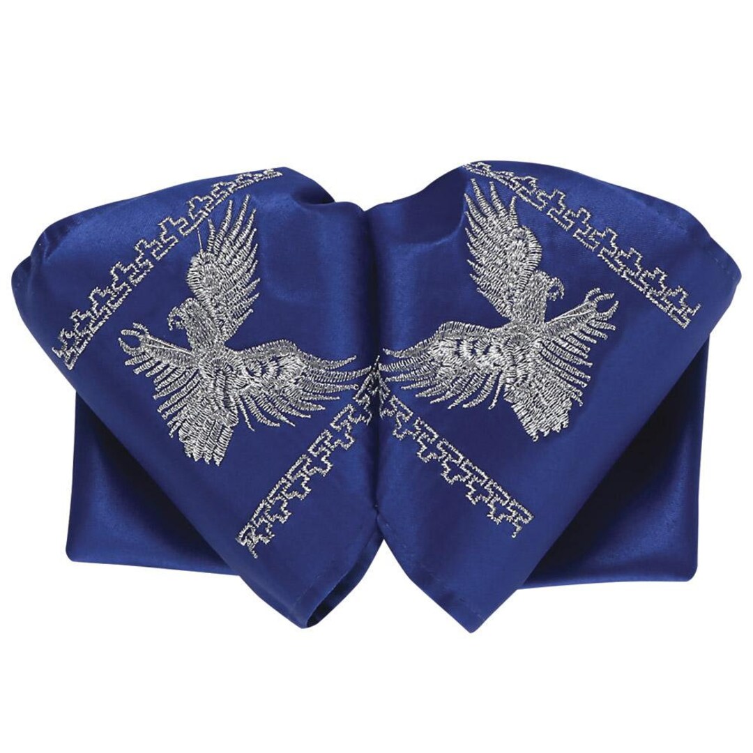 Royal Blue and Silver Charro Bow Tie-adult - Etsy