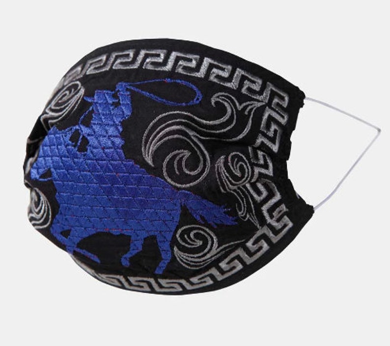 Western Embroidered Face Masks | Etsy