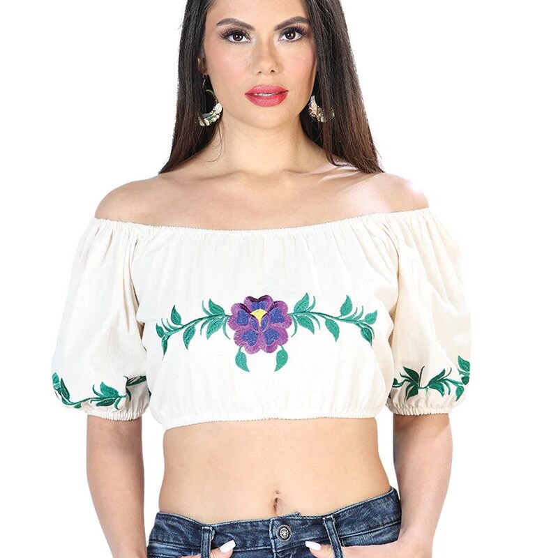 Floral Crop Top - Etsy