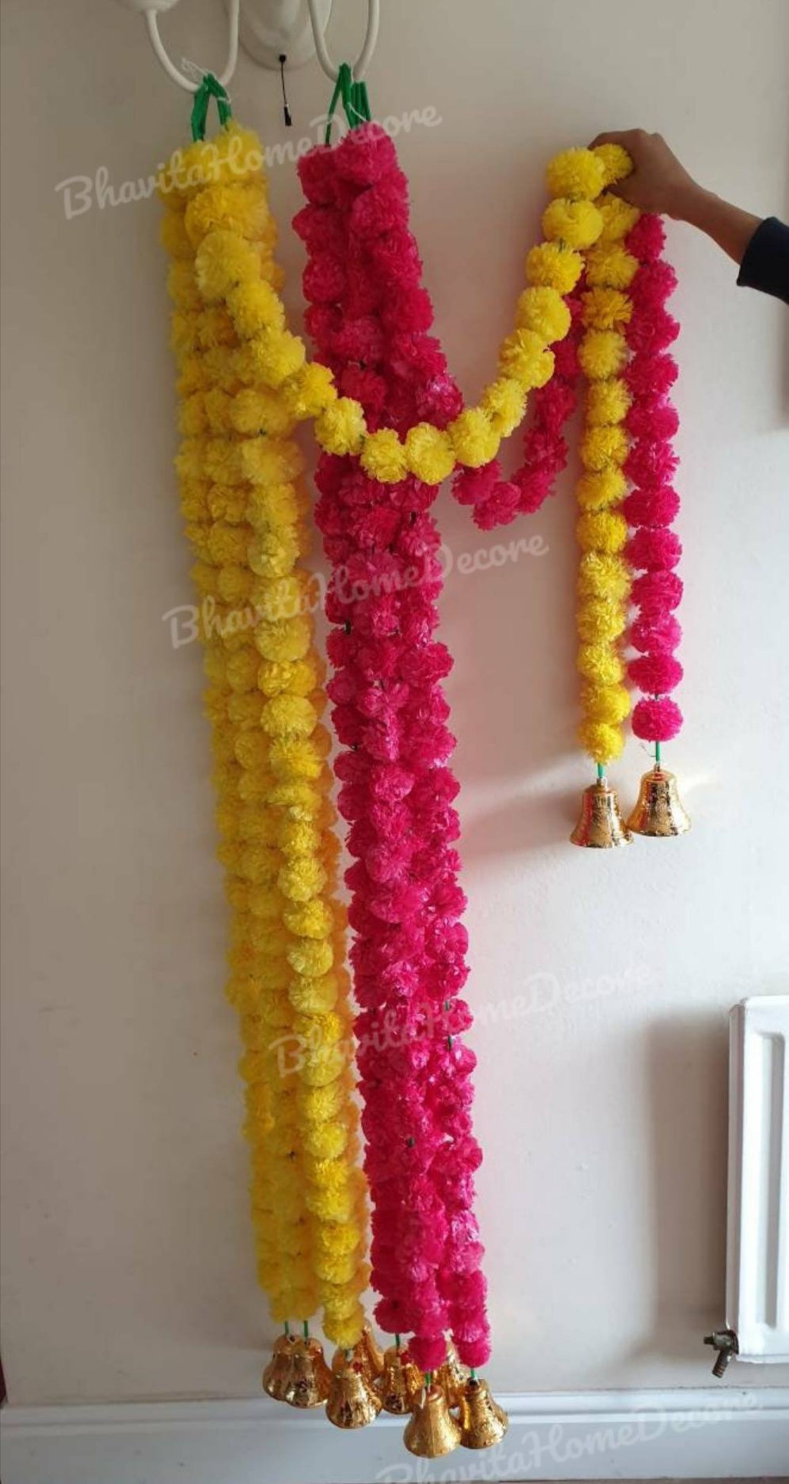 Free Shipping Decorative Flower Garlands Artificial Blossom - Etsy