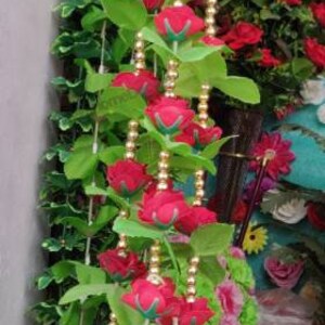 Special Rose and Leaves Strings Beautiful Decoration - Etsy