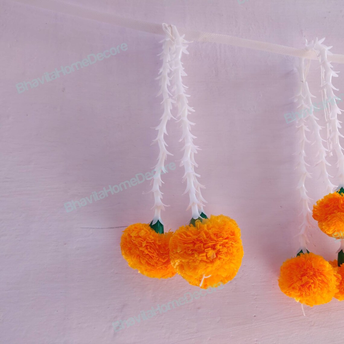 Lily Marigold Artificial Flower Strings Bunches of 3 Strands - Etsy