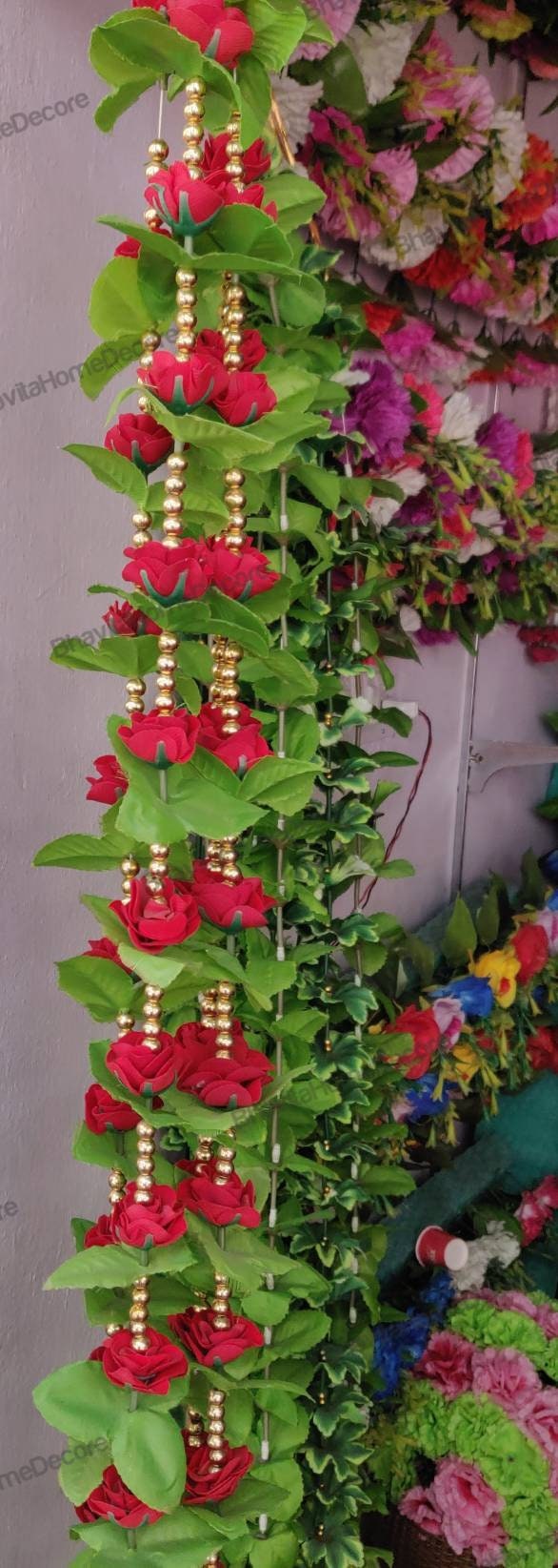 Special Rose and Leaves Strings Beautiful Decoration - Etsy
