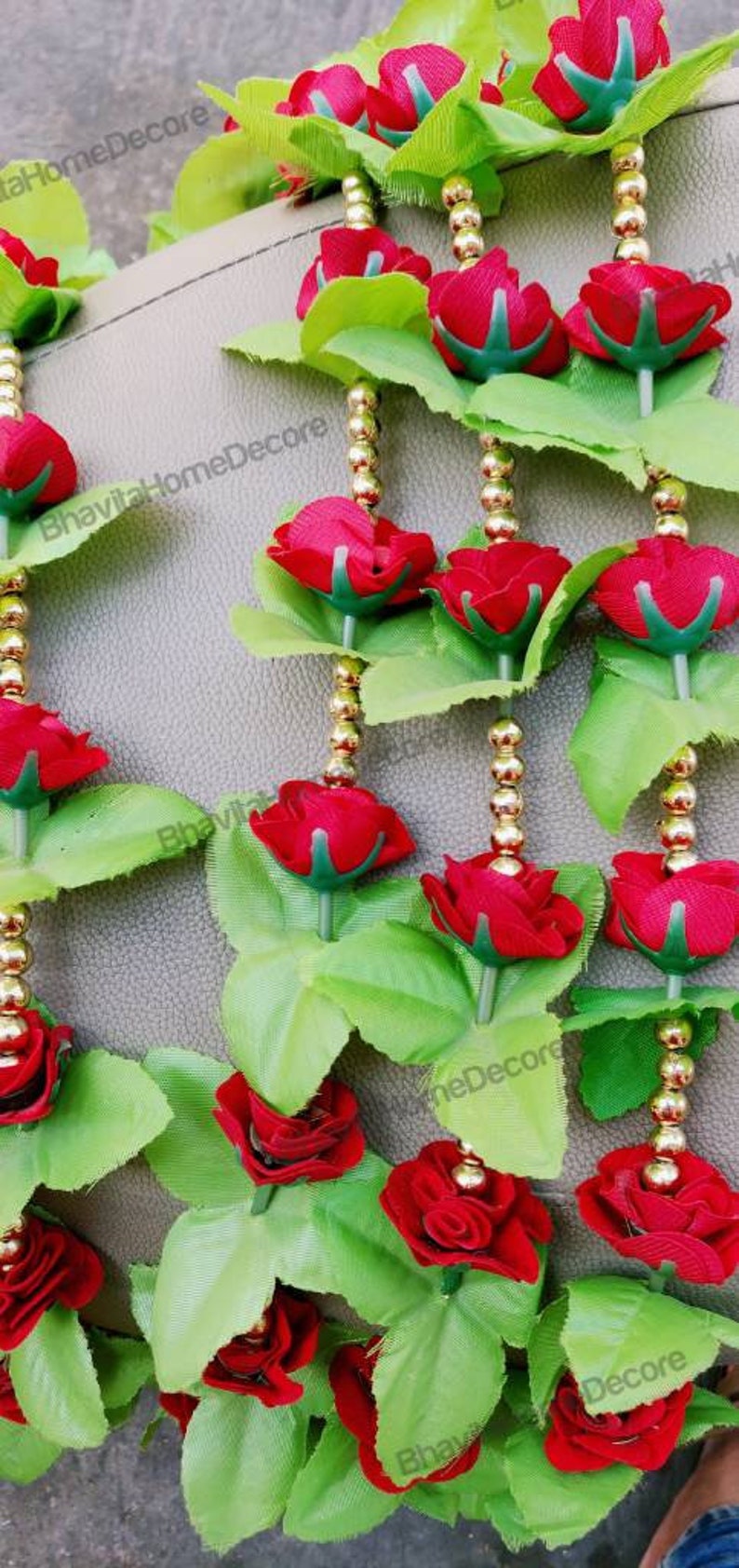 Special Rose and Leaves Strings Beautiful Decoration - Etsy