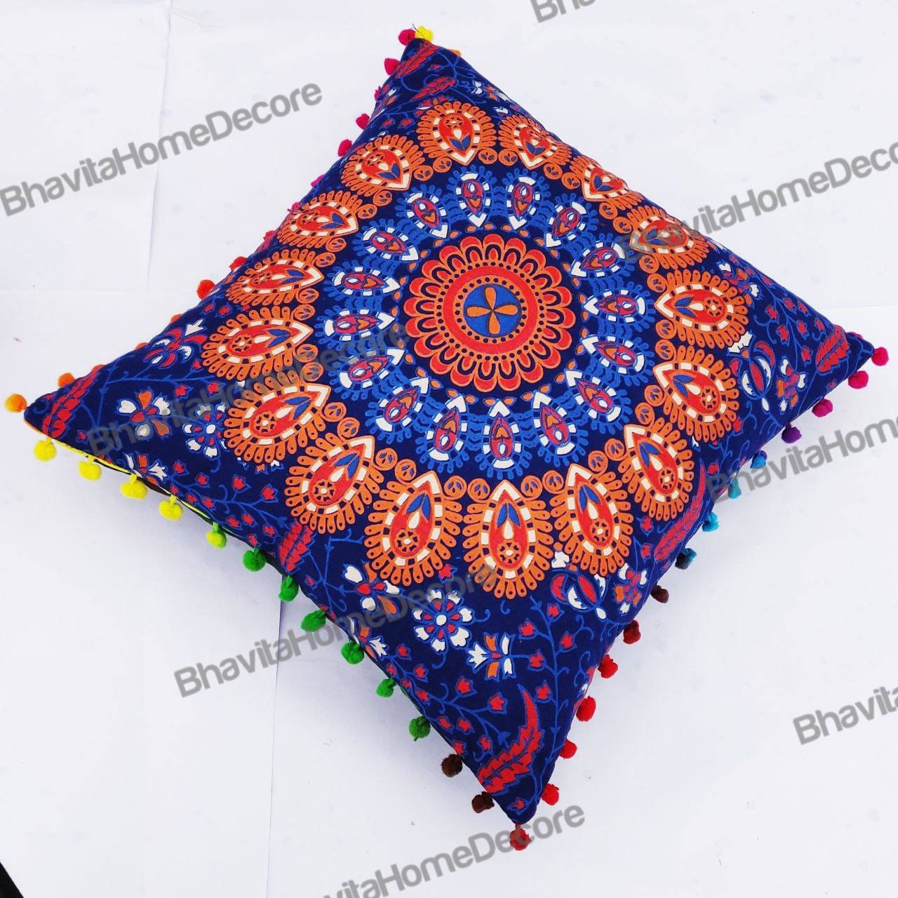5 Assorted Pcs of Beautiful Madala Print Cushion Cover - Etsy