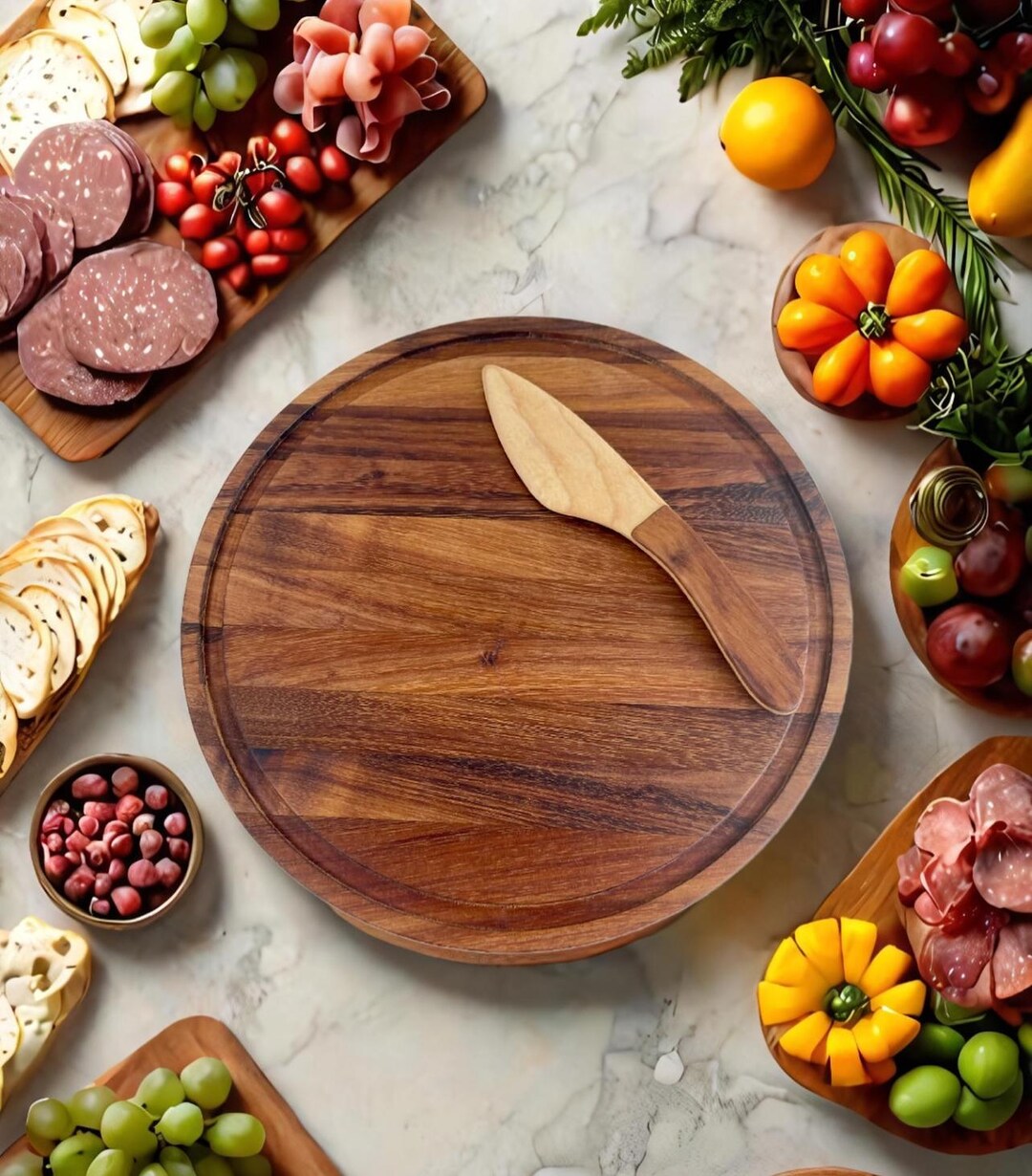 Hawaiian Koa Wood Charcuterie & Pupu Platter Set – Handcrafted With ...