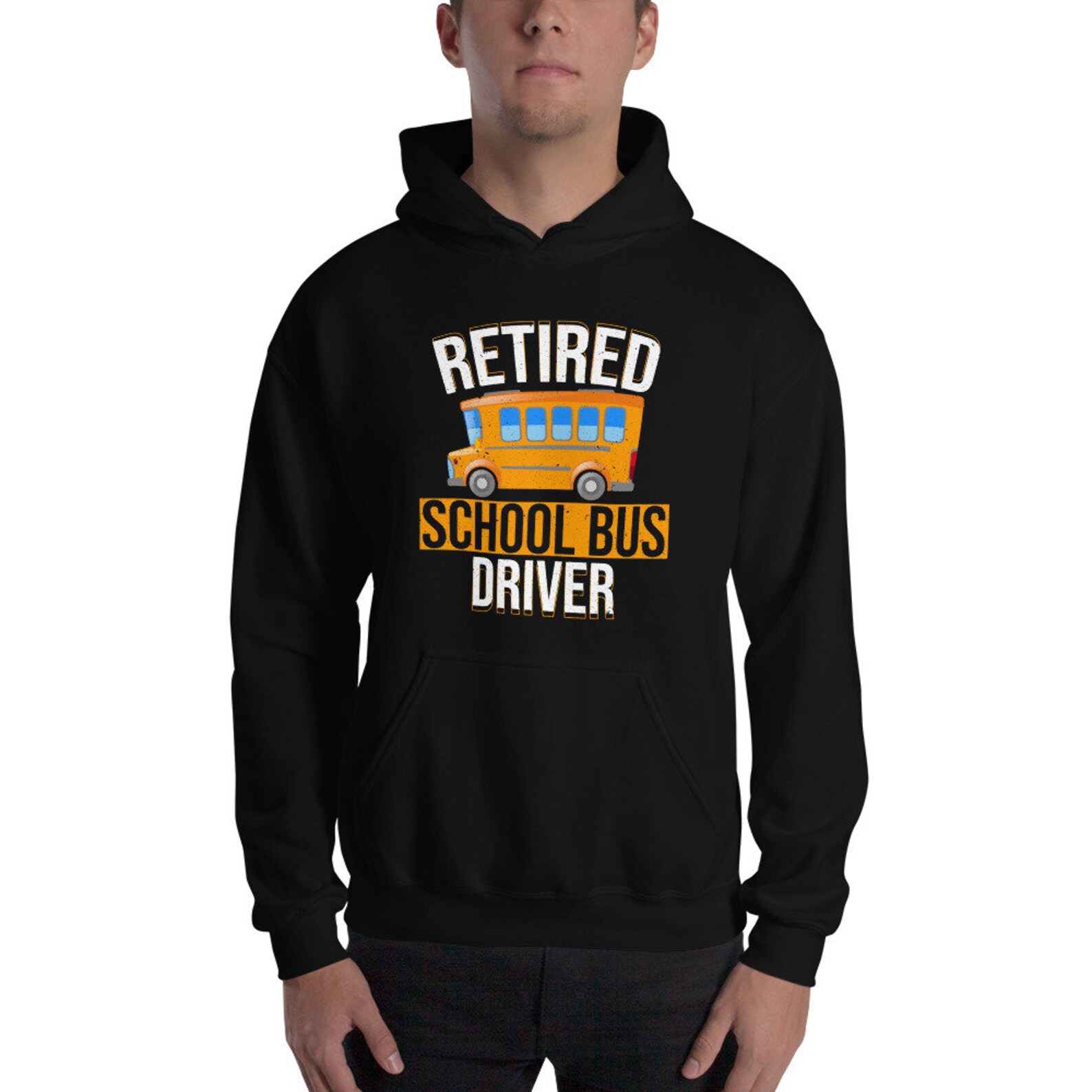Retired School Bus Driver Retirement Bus Driver Unisex Hoodie - Etsy