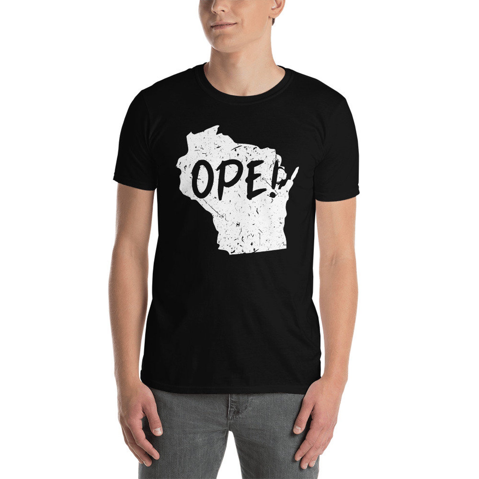 Wisconsin Ope Midwest Accent State Midwestern Gift Unisex - Etsy