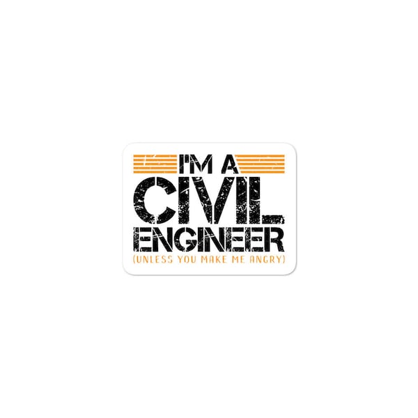 Civil Engineering Stickers - Etsy