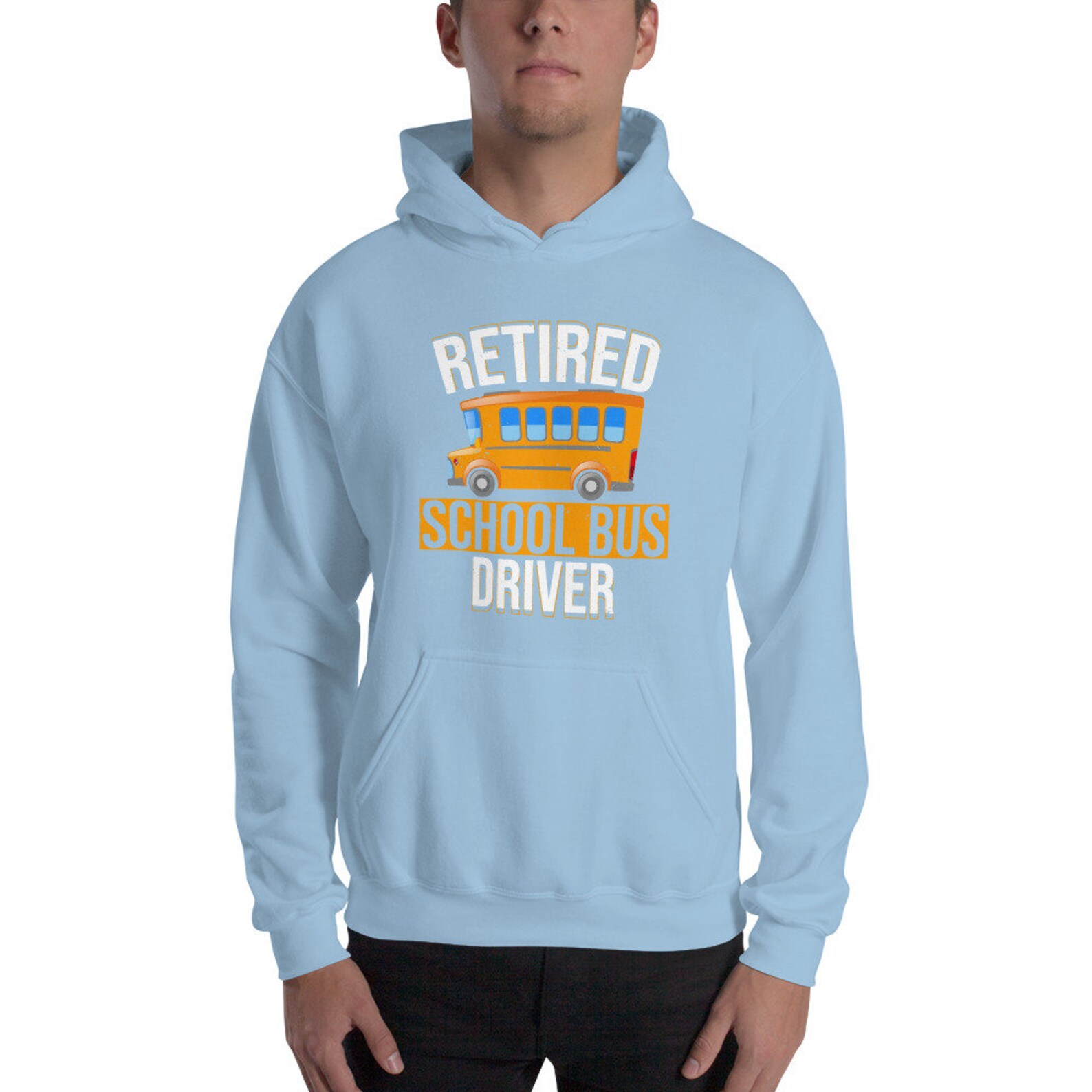 Retired School Bus Driver Retirement Bus Driver Unisex Hoodie - Etsy
