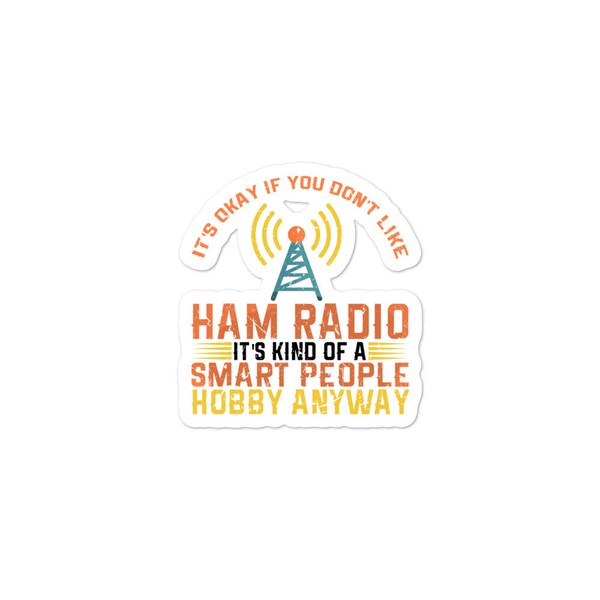 Ham Radio Sticker - Etsy