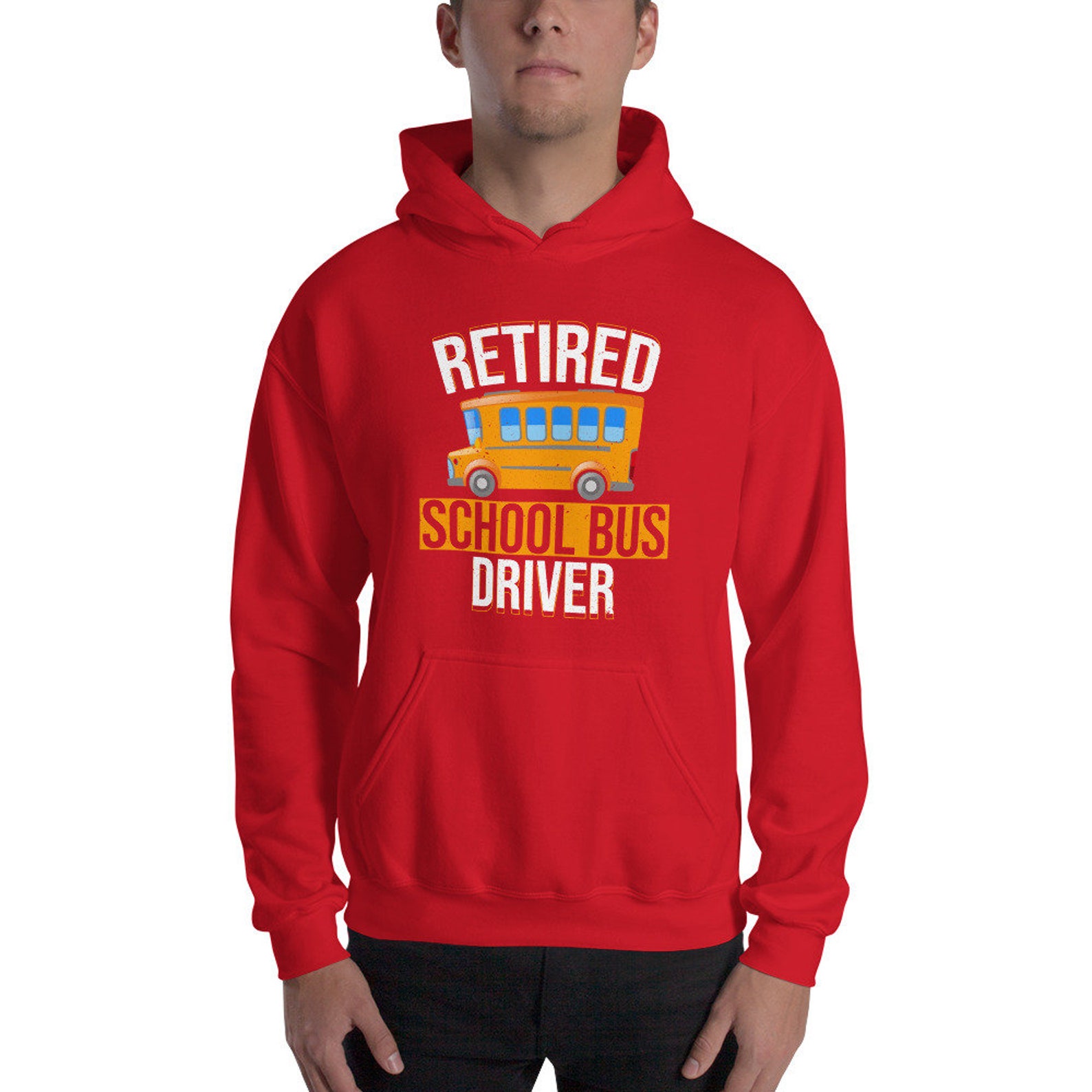 Retired School Bus Driver Retirement Bus Driver Unisex Hoodie - Etsy