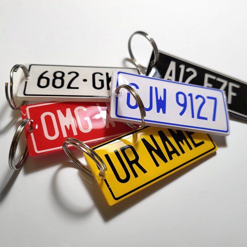 Car Key Chain - Etsy