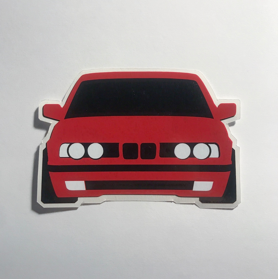 BMW E34 5 Series Car Vinyl Sticker Decal - Etsy