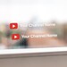 Two Custom Youtube Channel Name Vinyl Stickers - Etsy