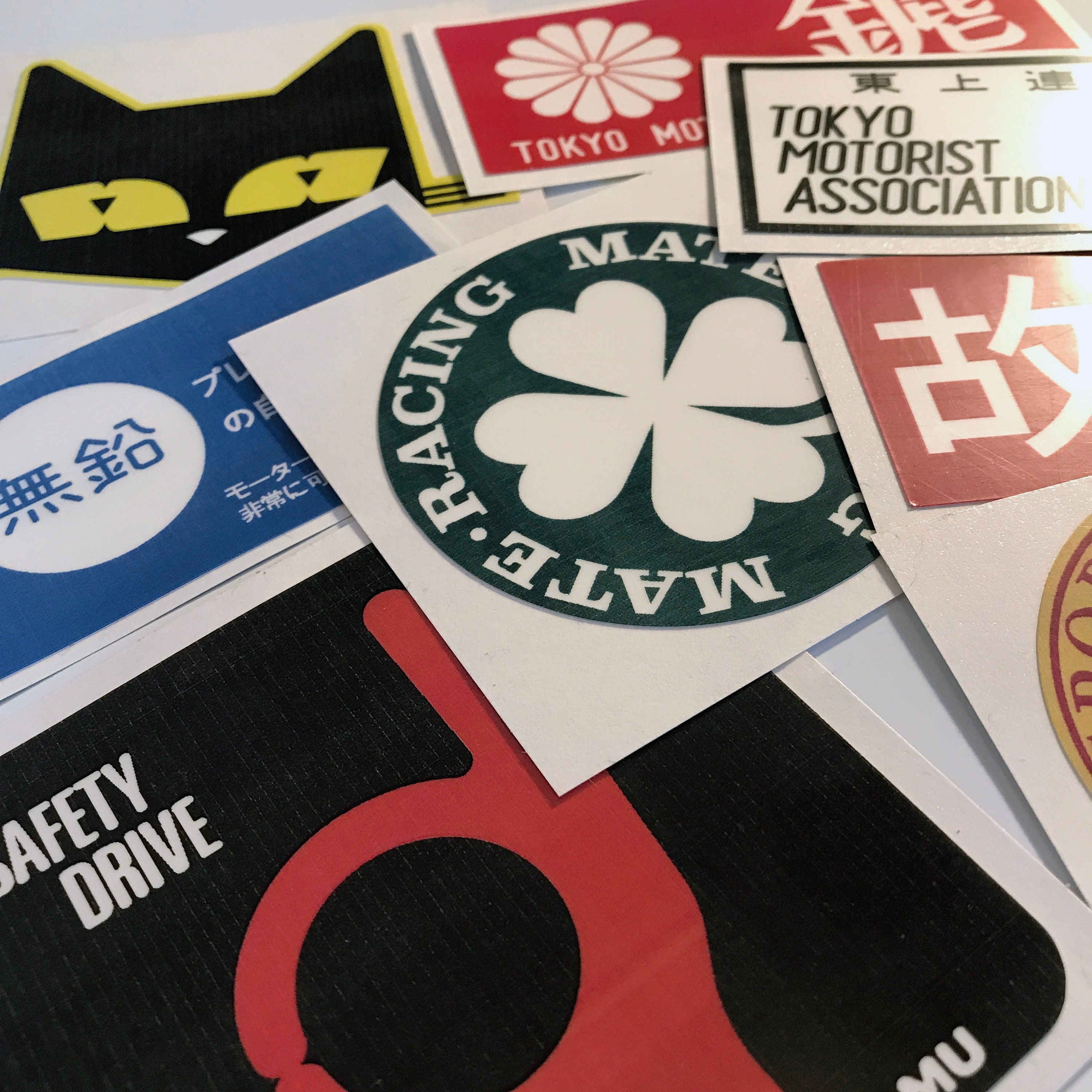 Vintage JDM Car Sticker Pack - Etsy