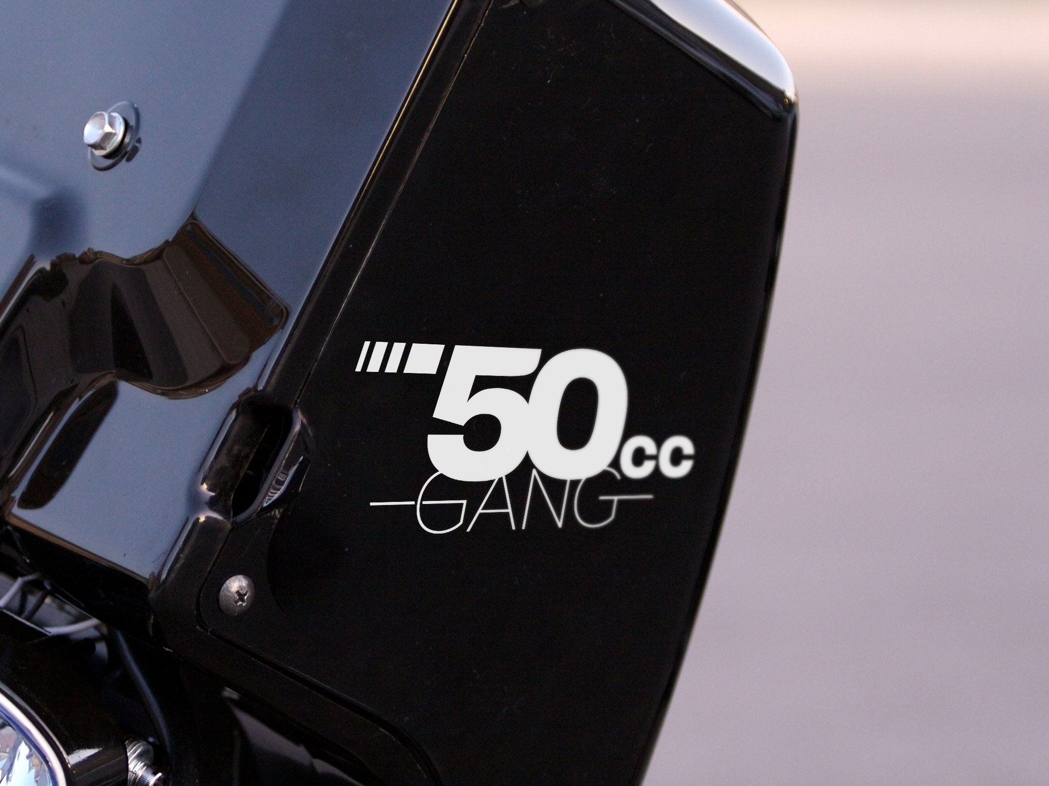 50cc GANG Cool Moped Dirt Bike Vinyl Sticker for Honda - Etsy