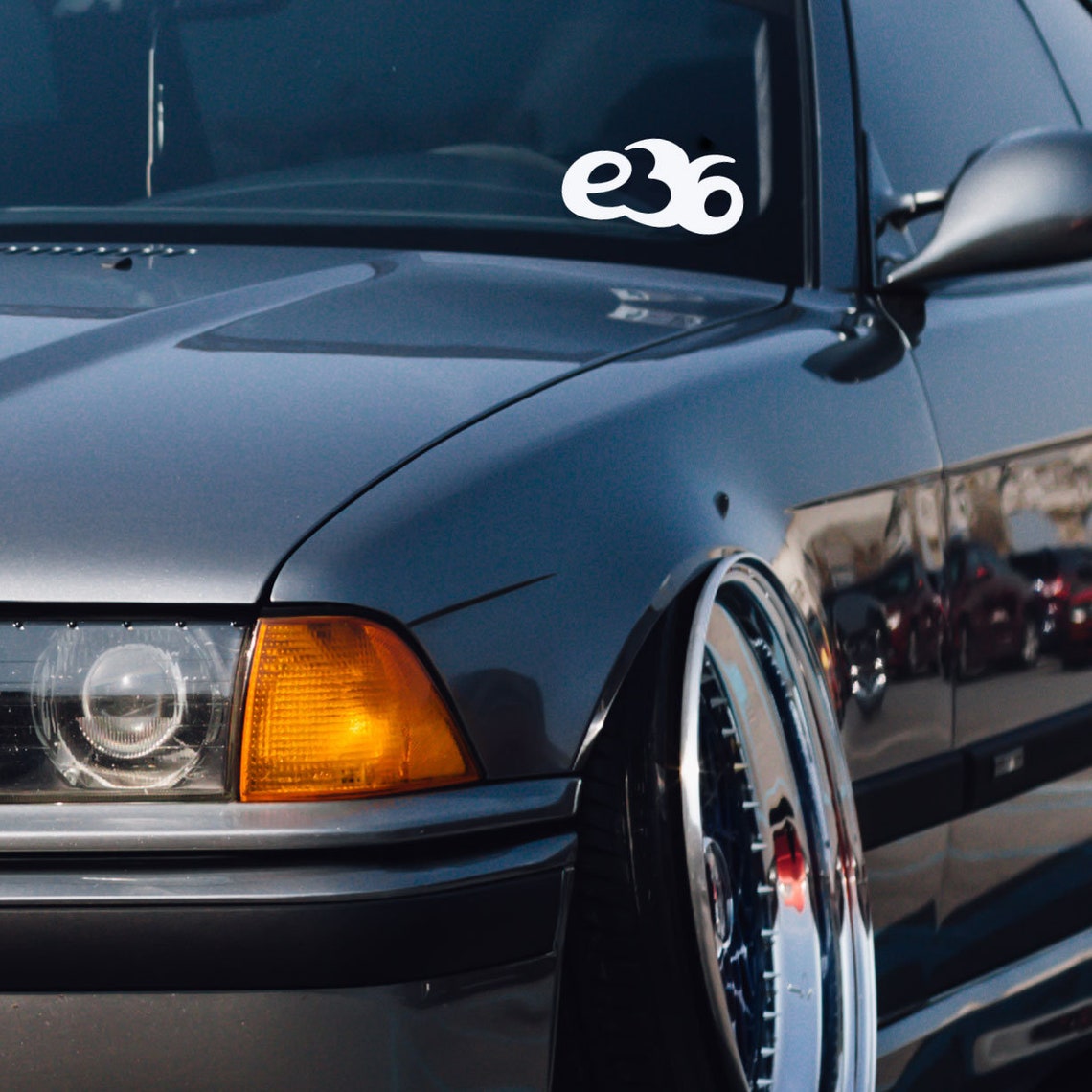 Custom BMW Model Vinyl Sticker | Etsy