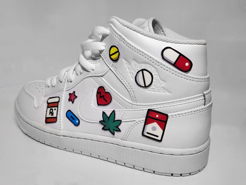 Sneaker Sticker Pack for Shoes. Decorate Your Shoes With - Etsy