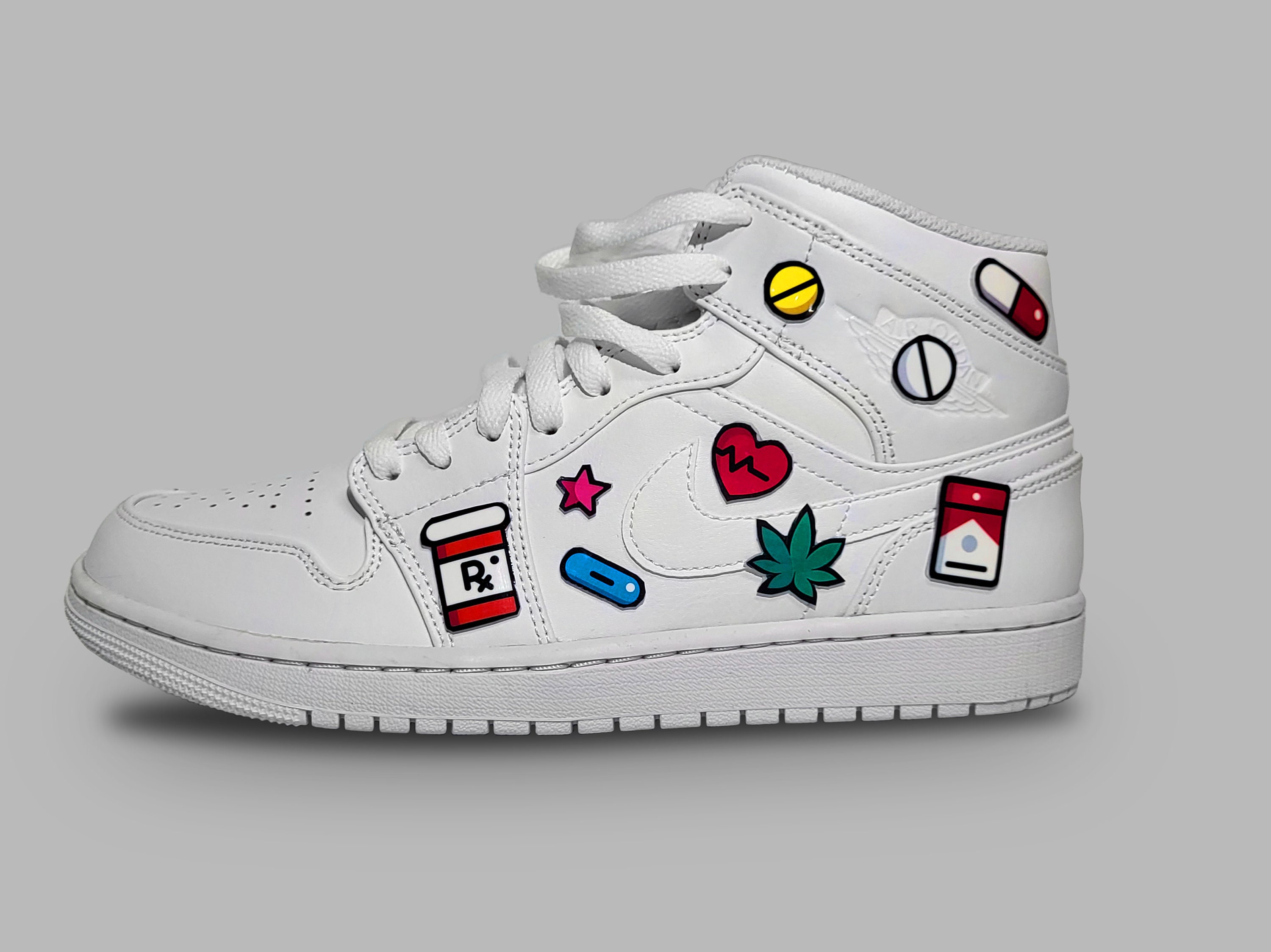 Sneaker Sticker Pack for Shoes. Decorate Your Shoes With - Etsy