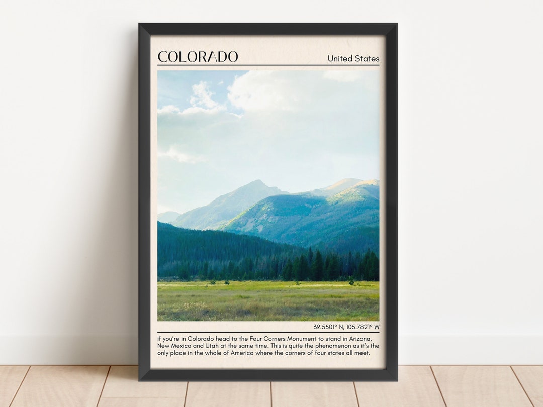 INSTANT DIGITAL DOWNLOAD, Colorado Wall Art, Colorado Canvas, Colorado ...
