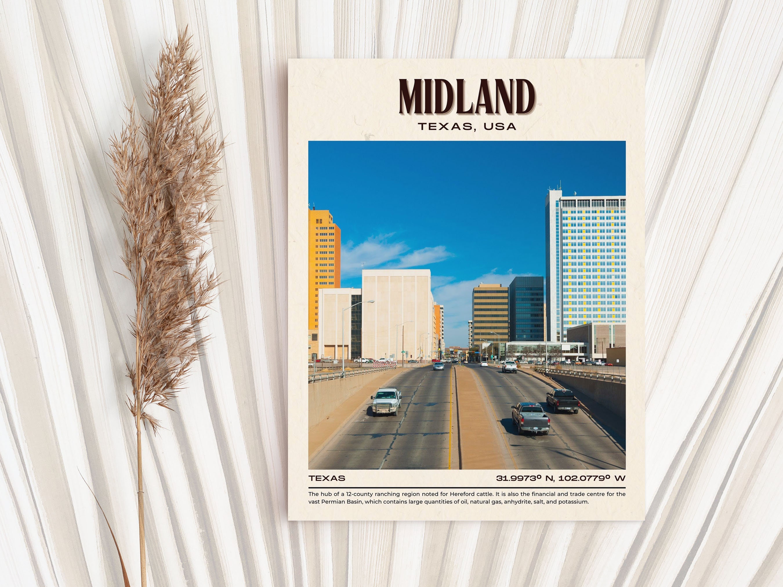 Midland Vintage Wall Art, Midland Canvas, Midland Framed Poster ...