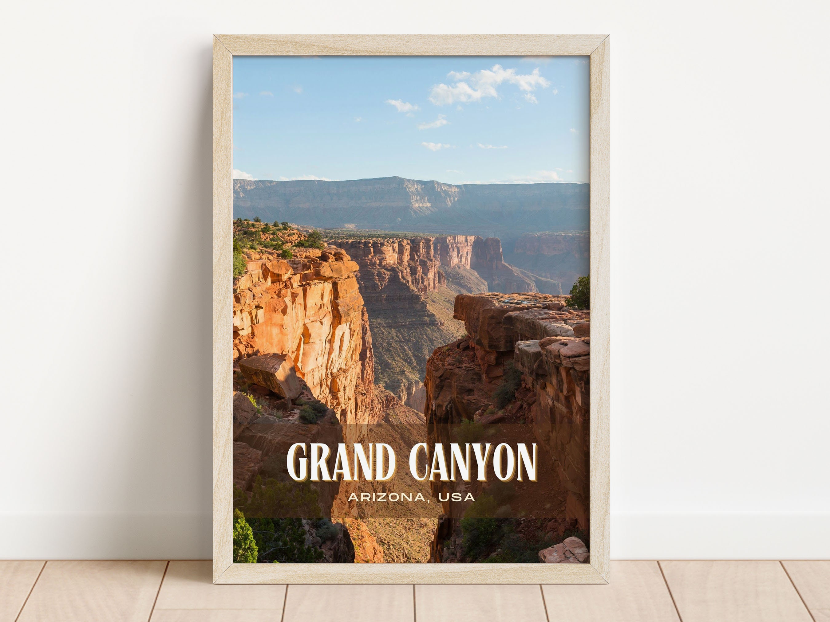 INSTANT DIGITAL DOWNLOAD, Grand Canyon Retro Wall Art, Grand Canyon ...