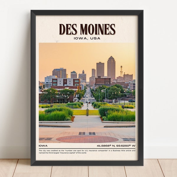 Des Moines - Etsy