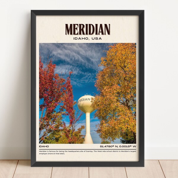 Meridian Poster - Etsy