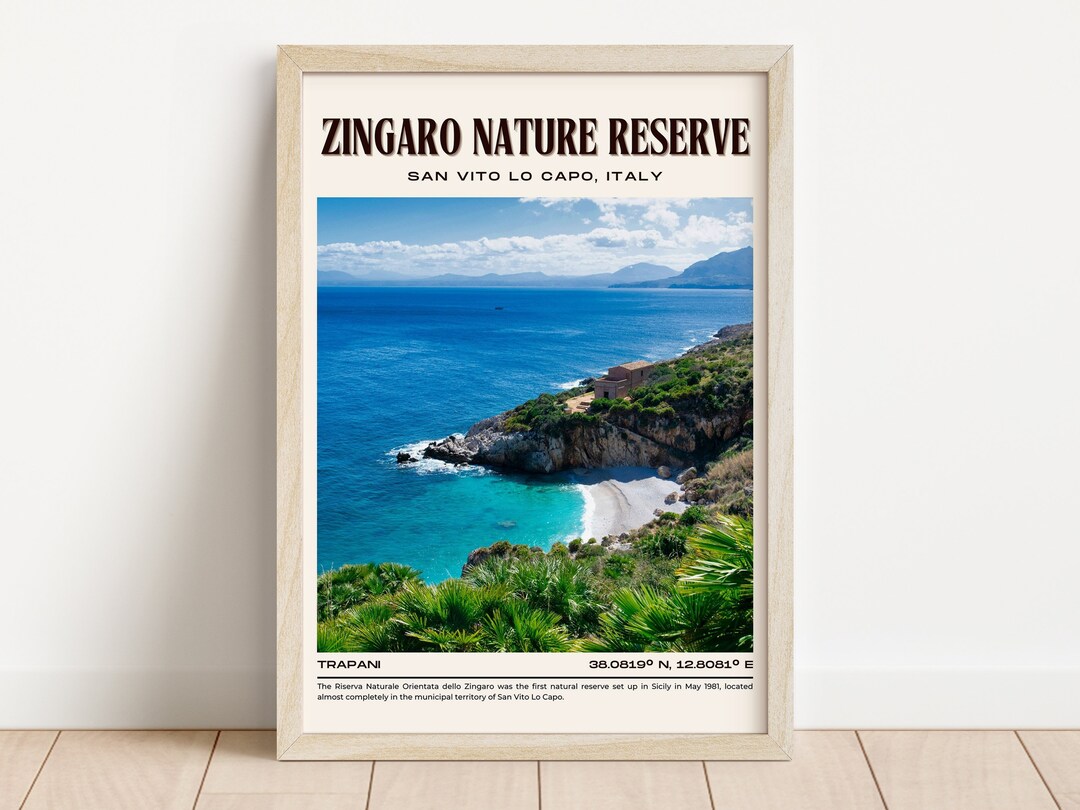 Zingaro Nature Reserve San Vito Lo Capo Italy Wall Art, Zingaro Nature ...